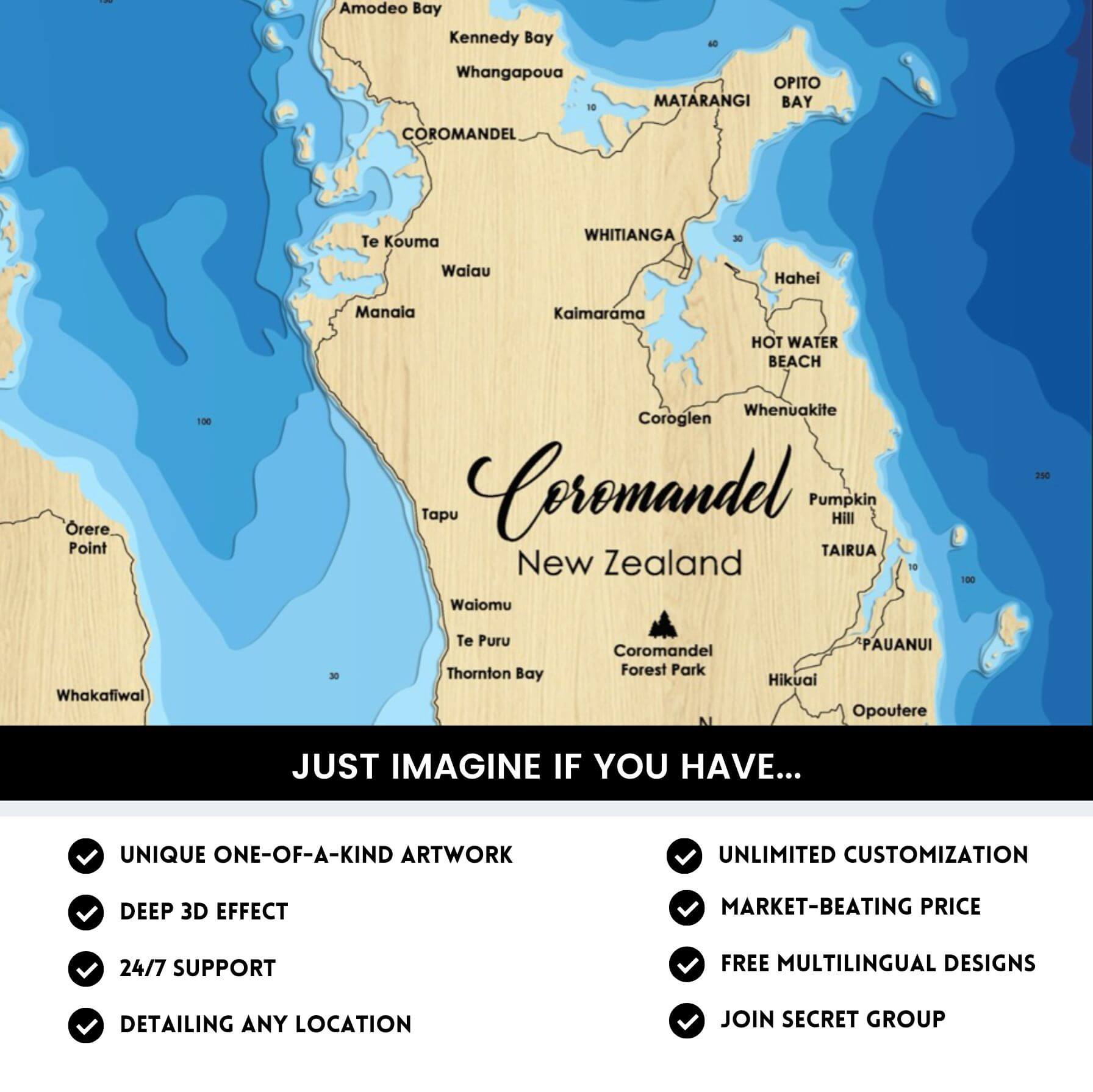 Coromandel Lake Laser Map Files - 9 Layers - Svg/Ai/Dxf/Pdf – Moc Tho LLC